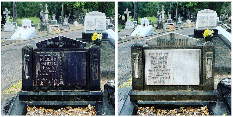 Tidy old graves in Brisbane: Giving Back (A review) - Brisbane Kids